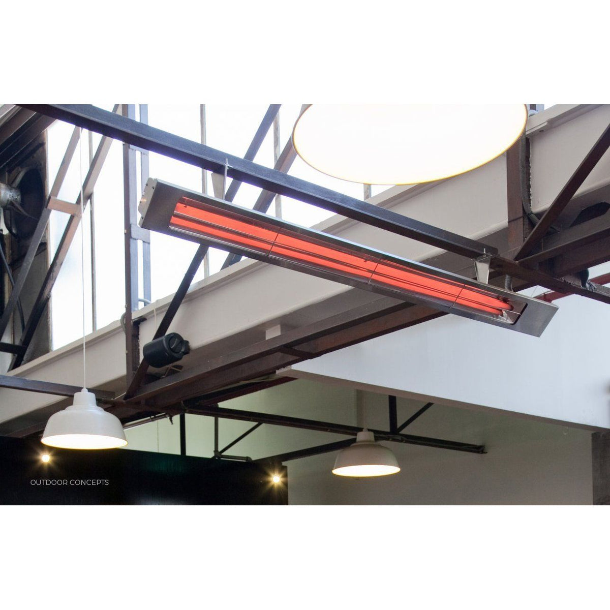 Infratech SL-3028 Slimline Heater, Stainless Steel with Aluminum Housi ...