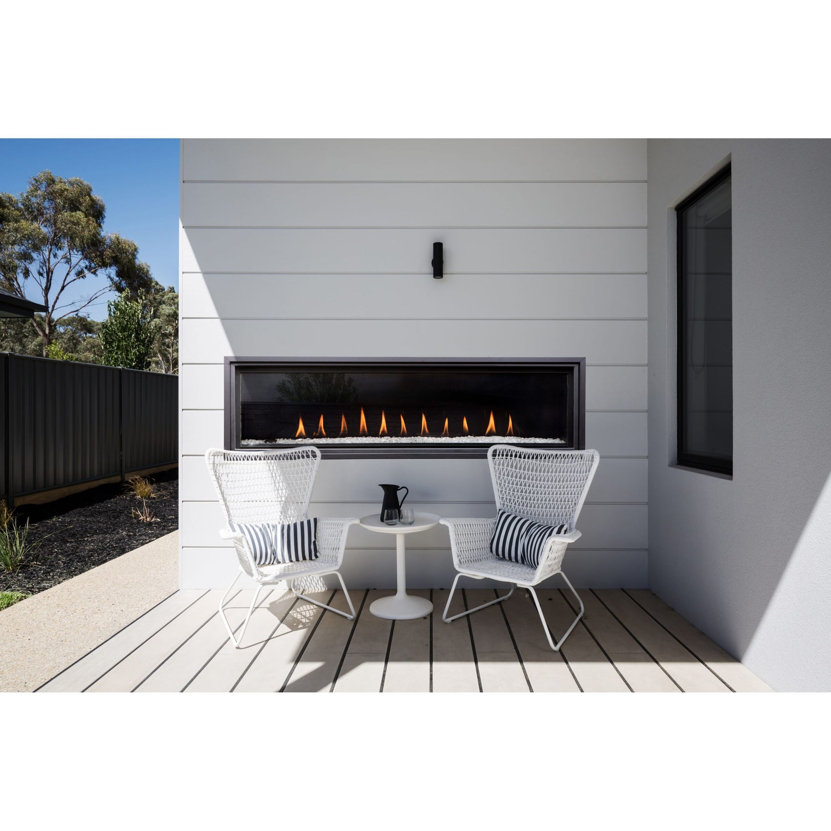Montigo DelRay Linear 60" Electric Fireplace – Model EDRL60 — Vero Hardware