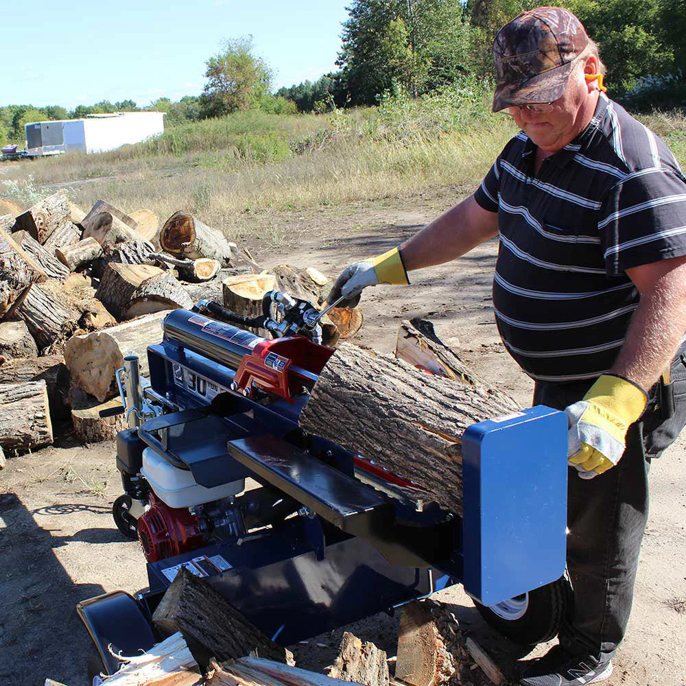 Iron & Oak BHVH3018GX 30‑Ton Tow‑Behind Log Splitter (Vertical & Horiz ...