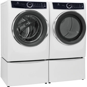 Frigidaire ELFE7537AW 8.0 Cu. Ft. Front Load Perfect Steam™ Electric D ...